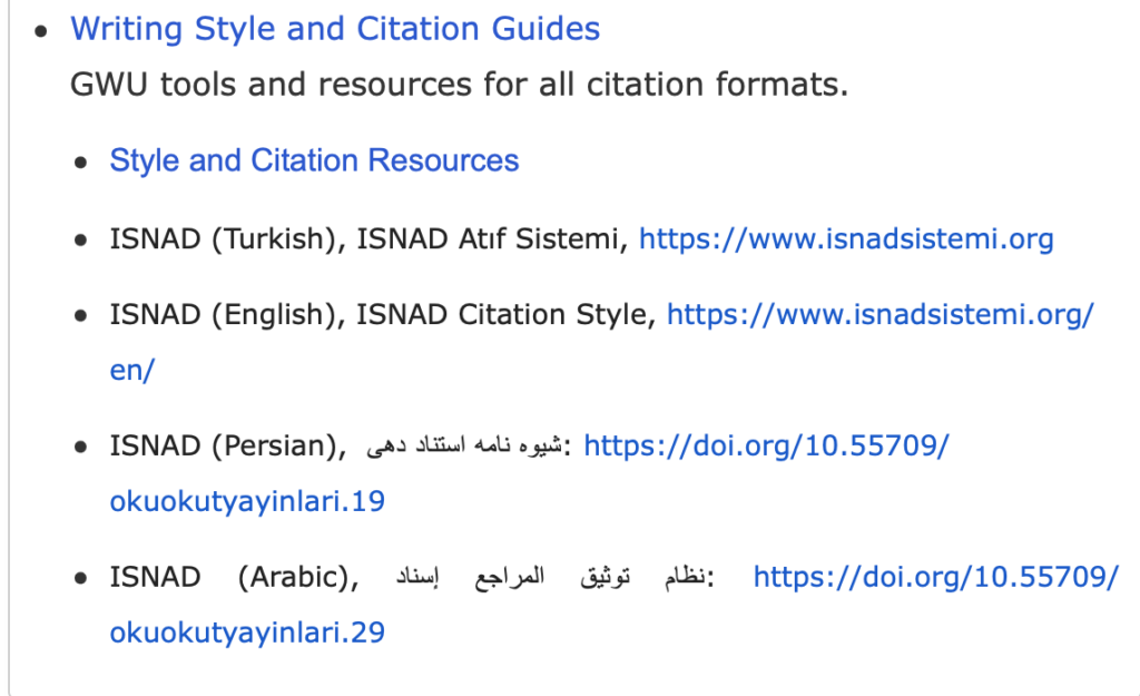 George Washington Üniversitesi İSNAD'ı araştırmacılara duyurdu » İSNAD ...