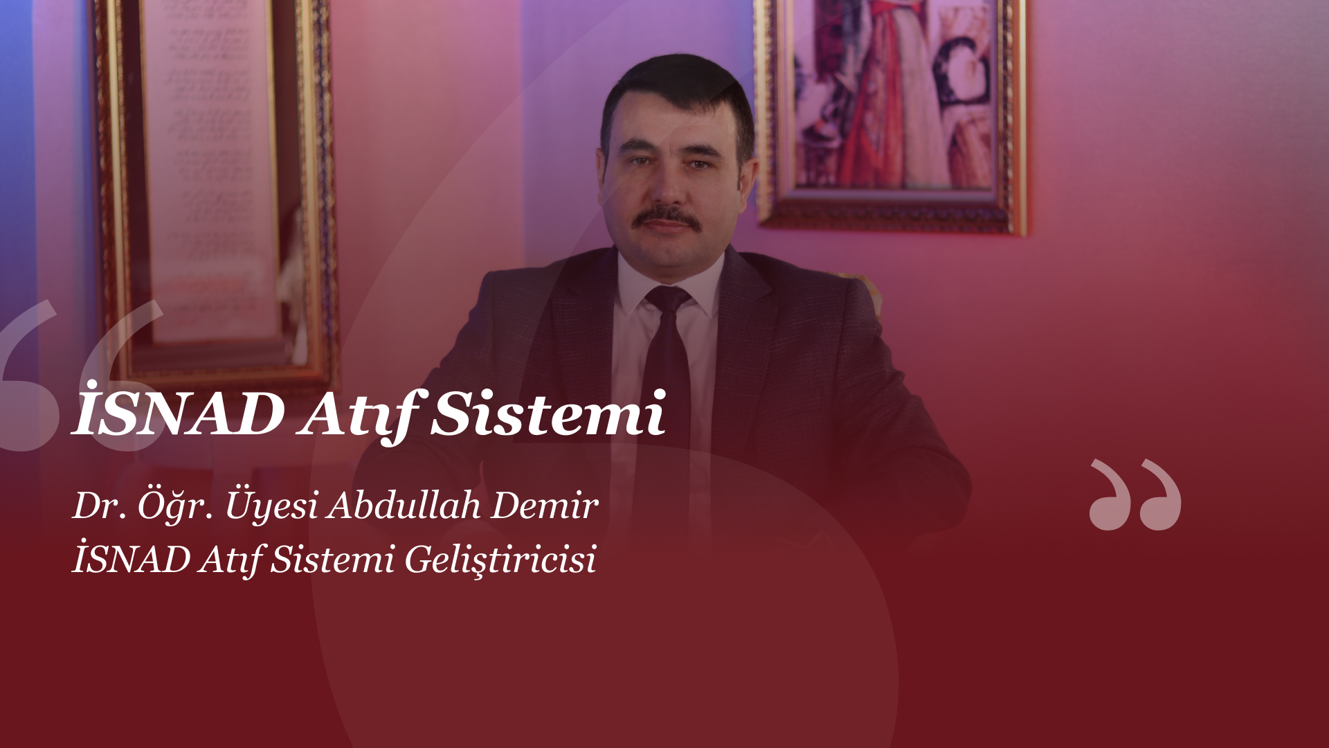 İSNAD Atıf Sistemi » İSNAD Atıf Sistemi